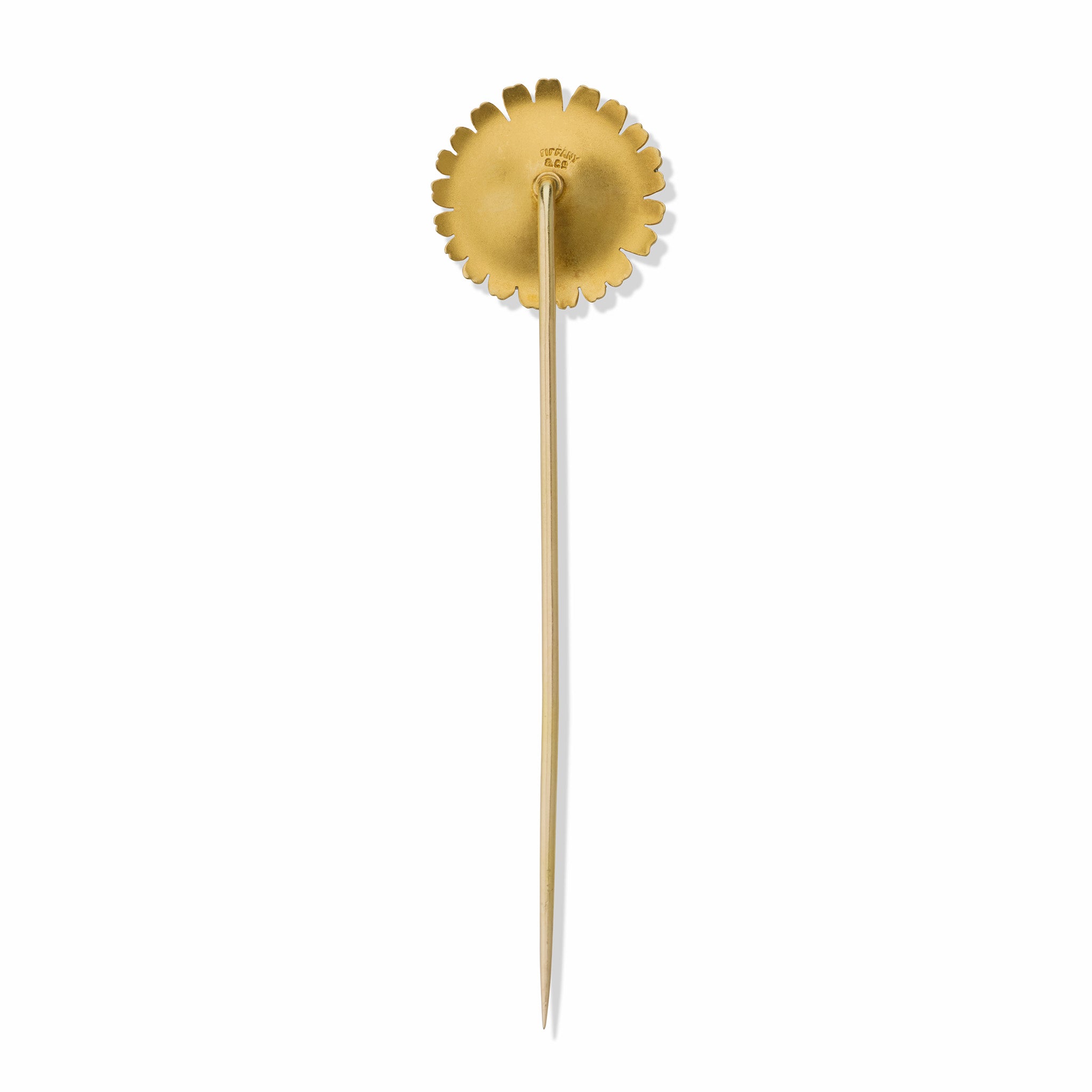 Macklowe Gallery | Tiffany & Co. Antique Enamel Daisy Stick Pin ...