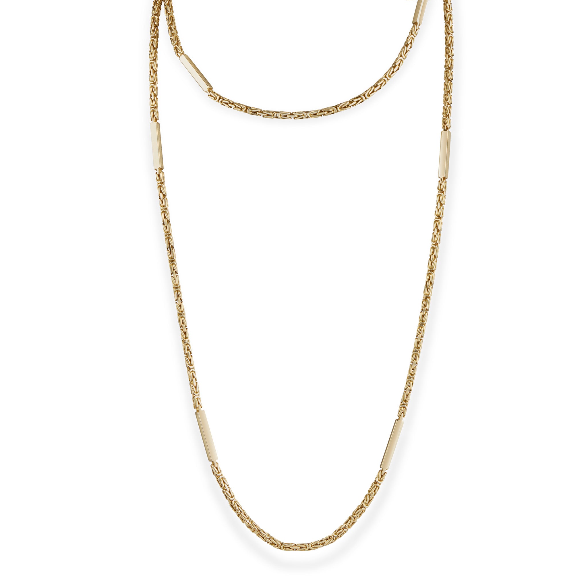 Macklowe Gallery | Chaumet Paris 18K Gold Long Chain Necklace ...
