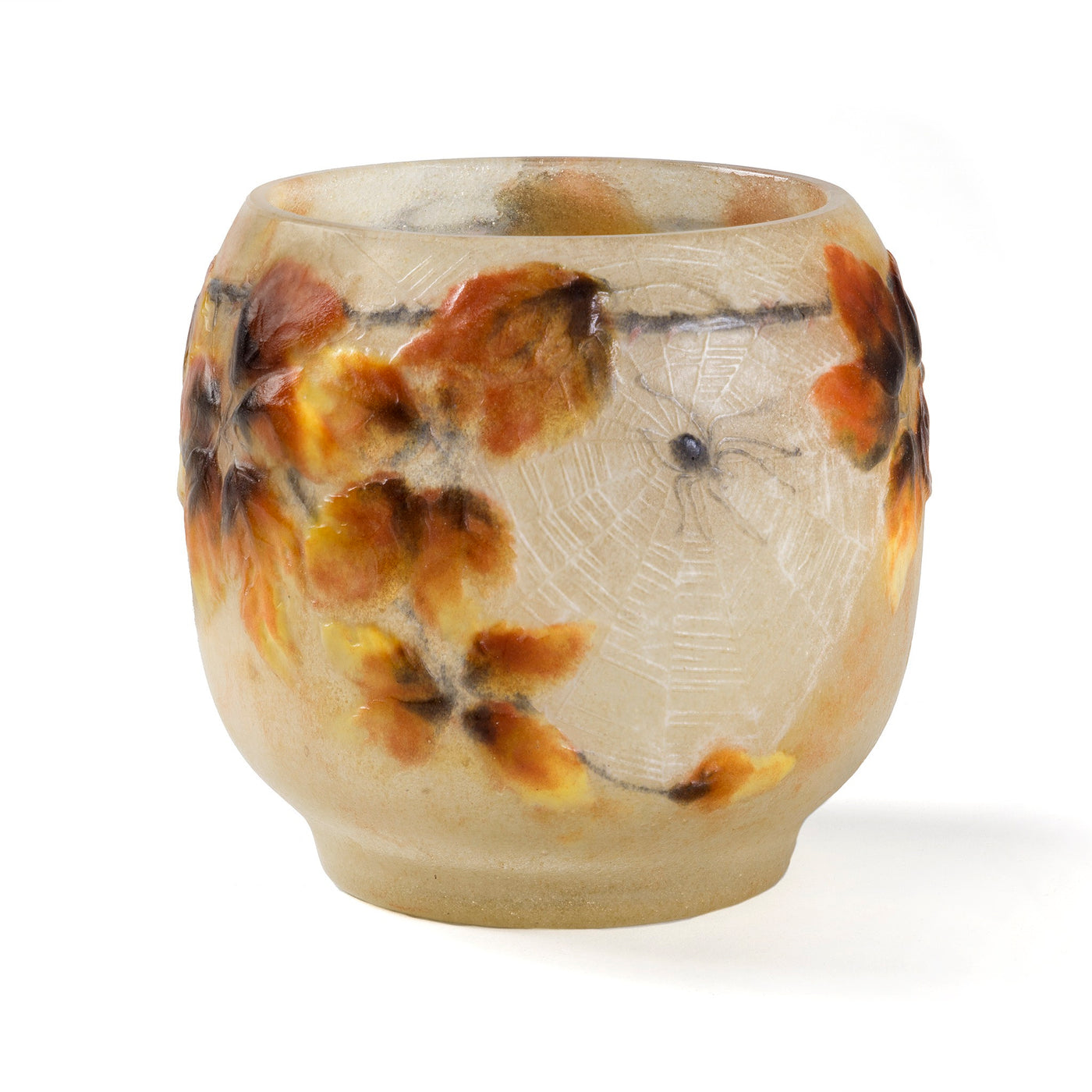 Macklowe Gallery | Gabriel Argy-Rousseau Pâte de Verre "Araignees et ...