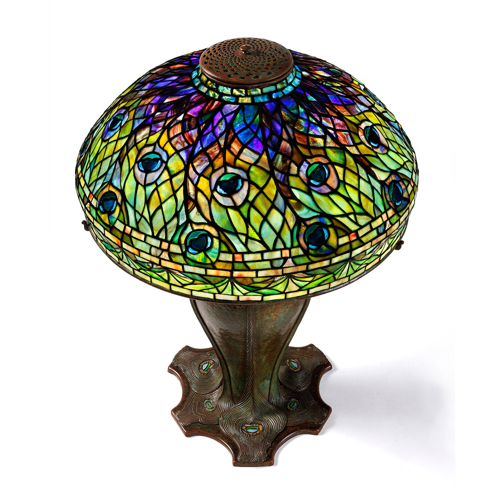Macklowe Gallery | Tiffany Studios New York "Peacock" Table Lamp ...