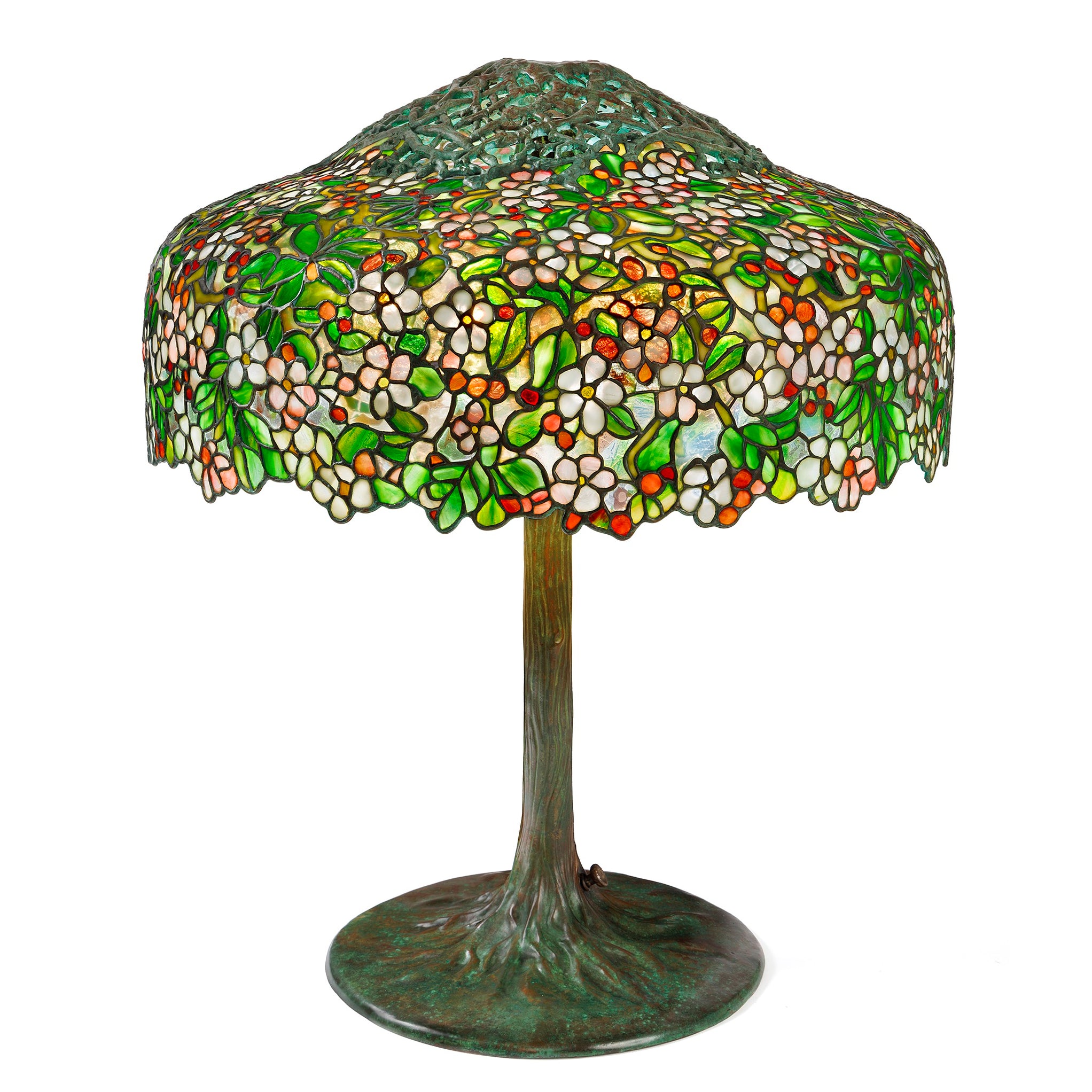 Macklowe Gallery | Tiffany Studios New York "Apple Blossom" Table Lamp ...