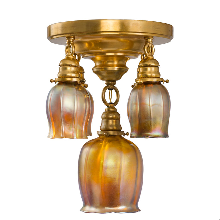 Macklowe Gallery | Tiffany Studios New York Five-Light Tulip Ceiling ...