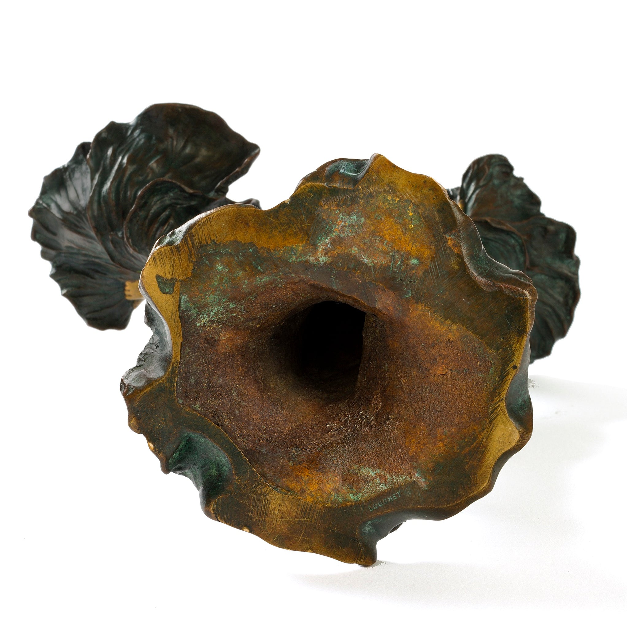 Macklowe Gallery | Louis Chalon "Loie Fuller" Bronze Sculpture ...