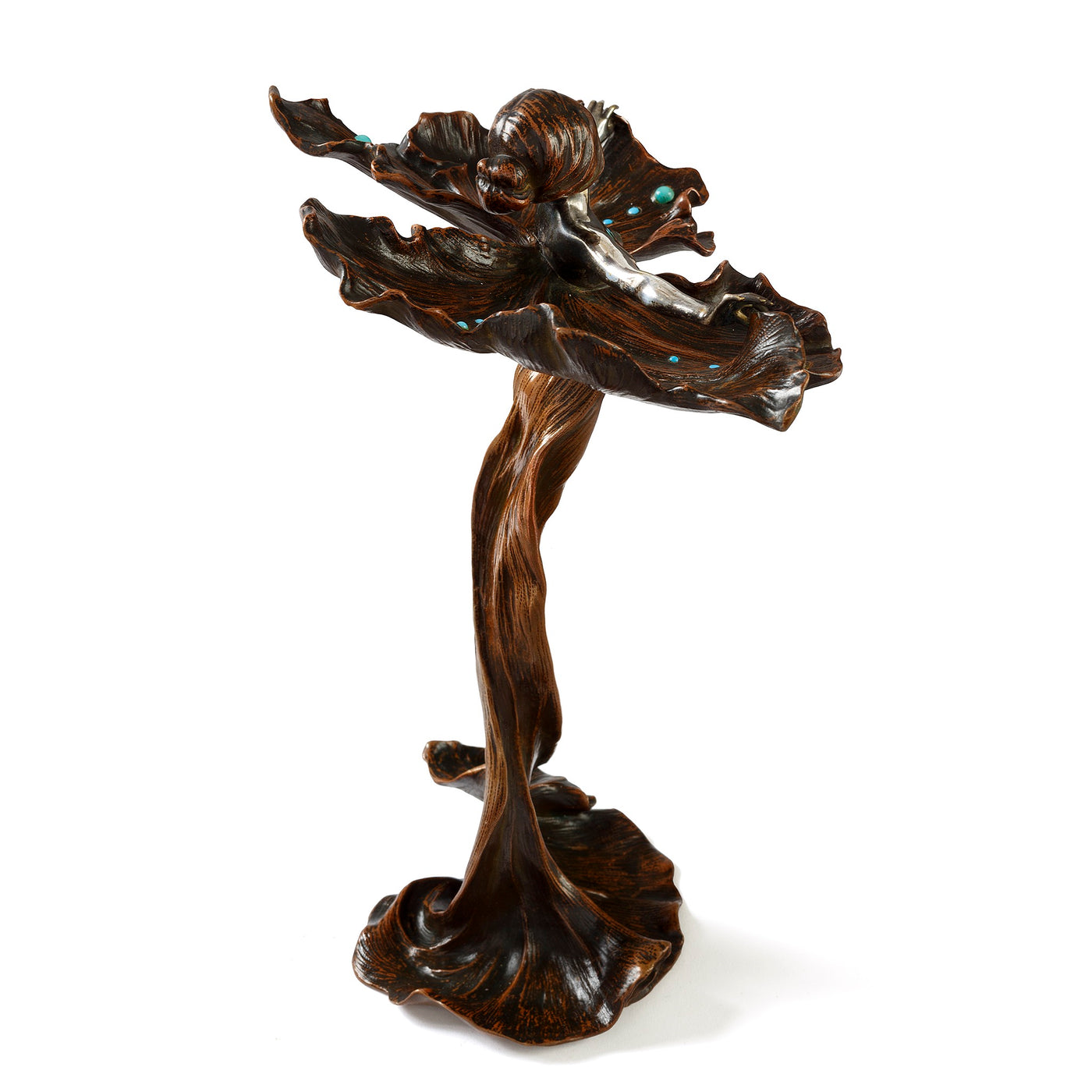 Macklowe Gallery | Louis Chalon (Attributed) "Danse du papillon" Bronze ...