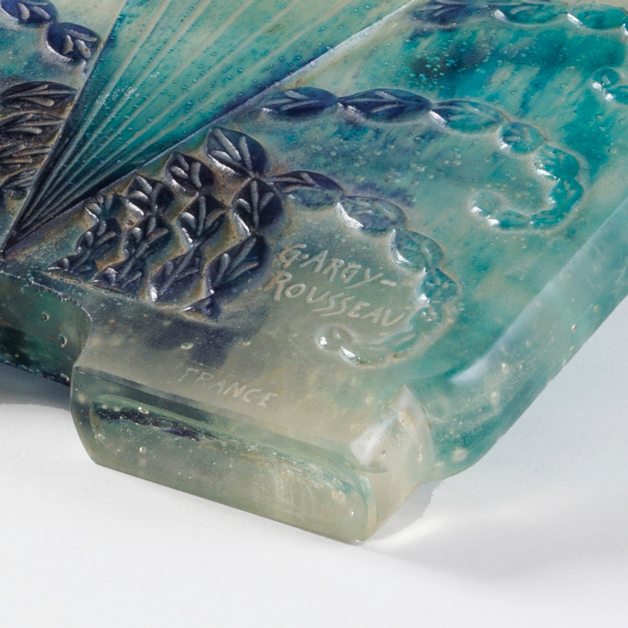 Macklowe Gallery | Gabriel Argy-Rousseau Pâte de Verre "Algues" Night ...