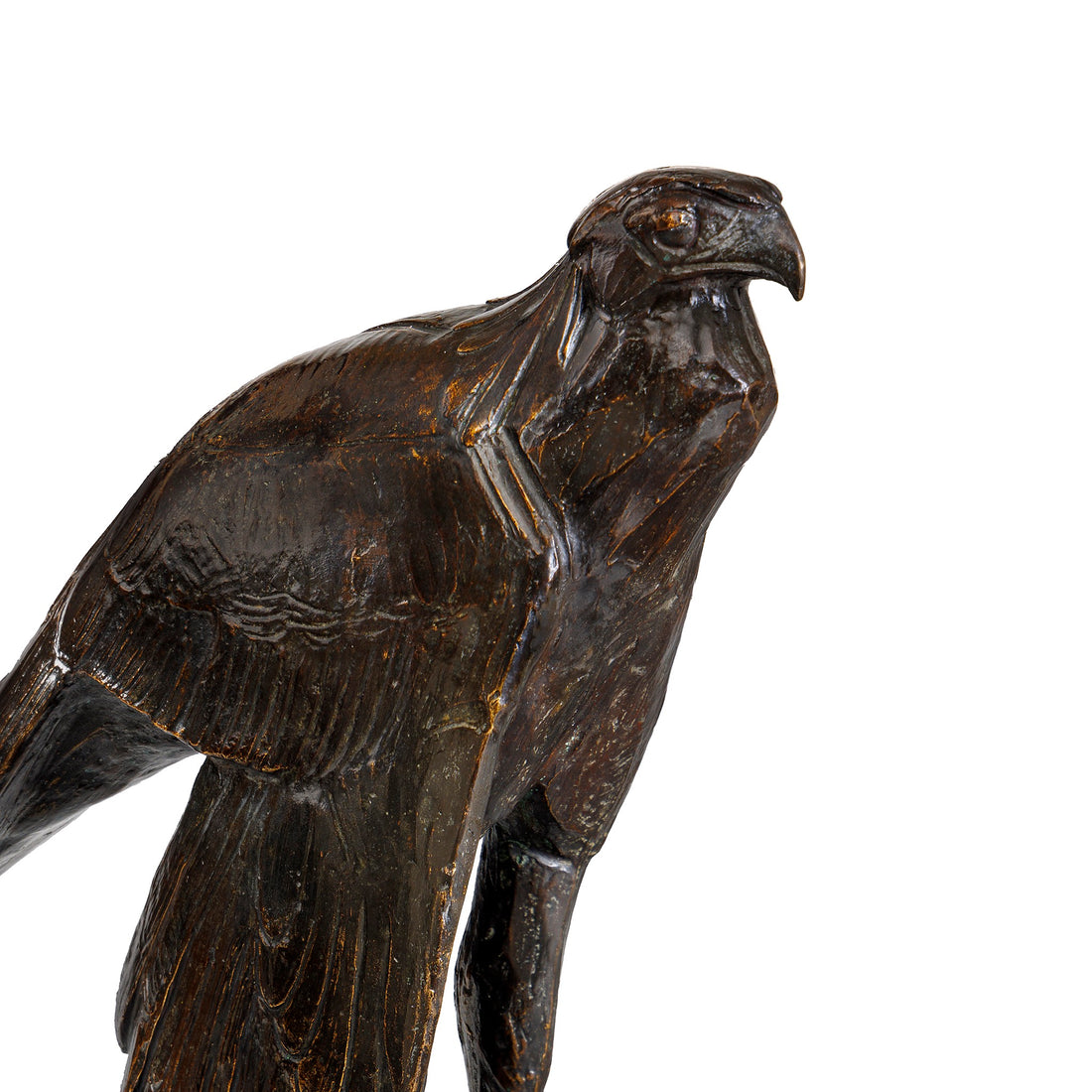 Macklowe Gallery | Rembrandt Bugatti "Male Secretary Bird, One Wing ...