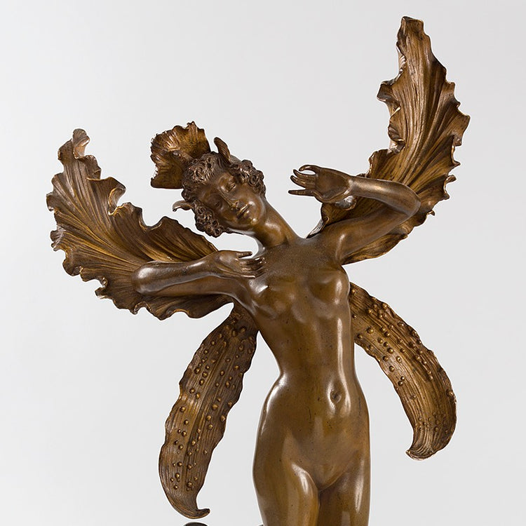 Macklowe Gallery | Louis Chalon "La Fée" Bronze Sculpture – MackloweGallery