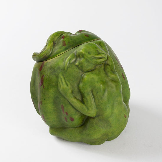 Macklowe Gallery | François-Rupert Carabin Ceramic Covered Jar ...