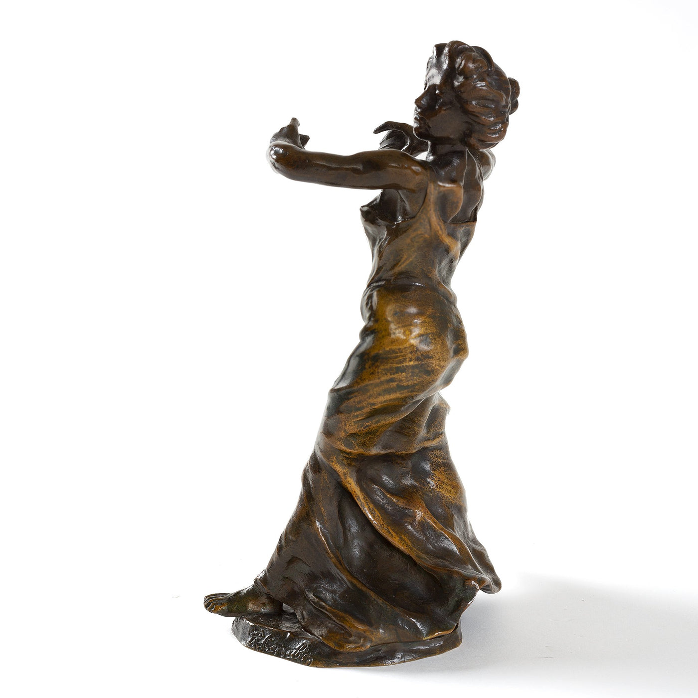 Macklowe Gallery | François-Rupert Carabin Bronze Castanet Dancer ...